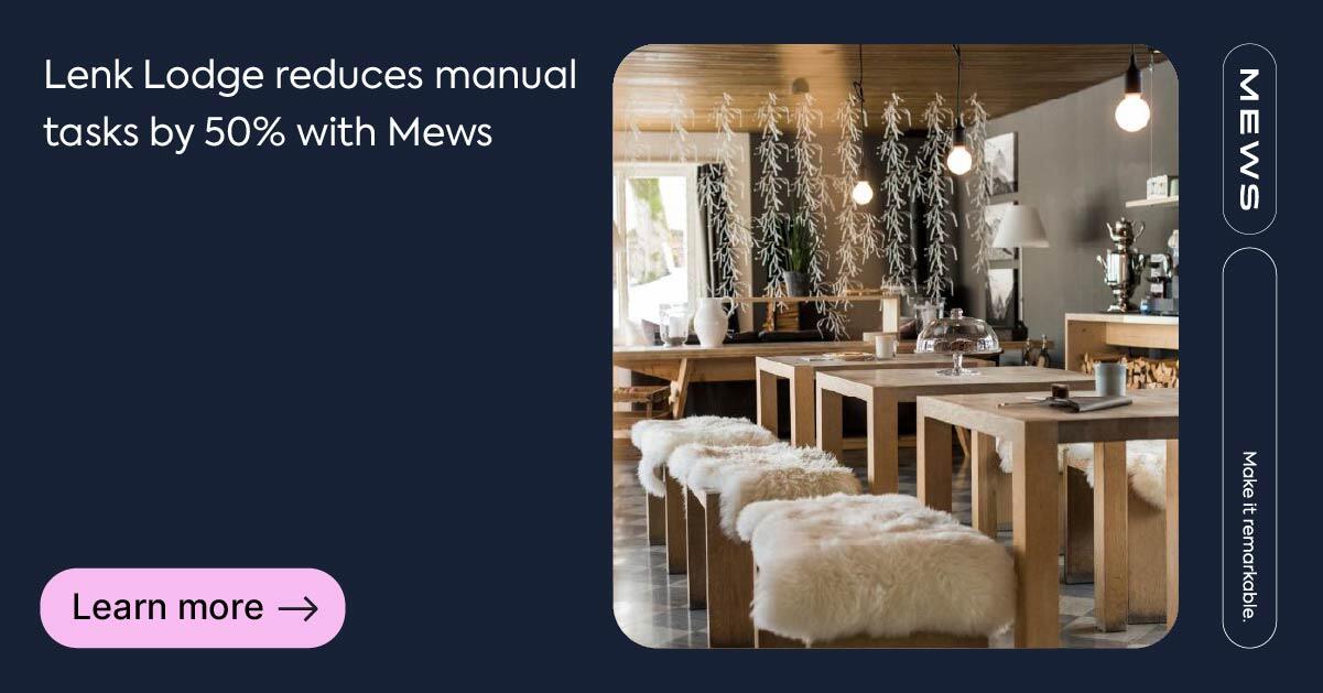 Lenk Lodge customer story | Mews case study